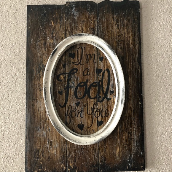 Wall Decor | Distressed Wooden Wall Decor | Poshmark